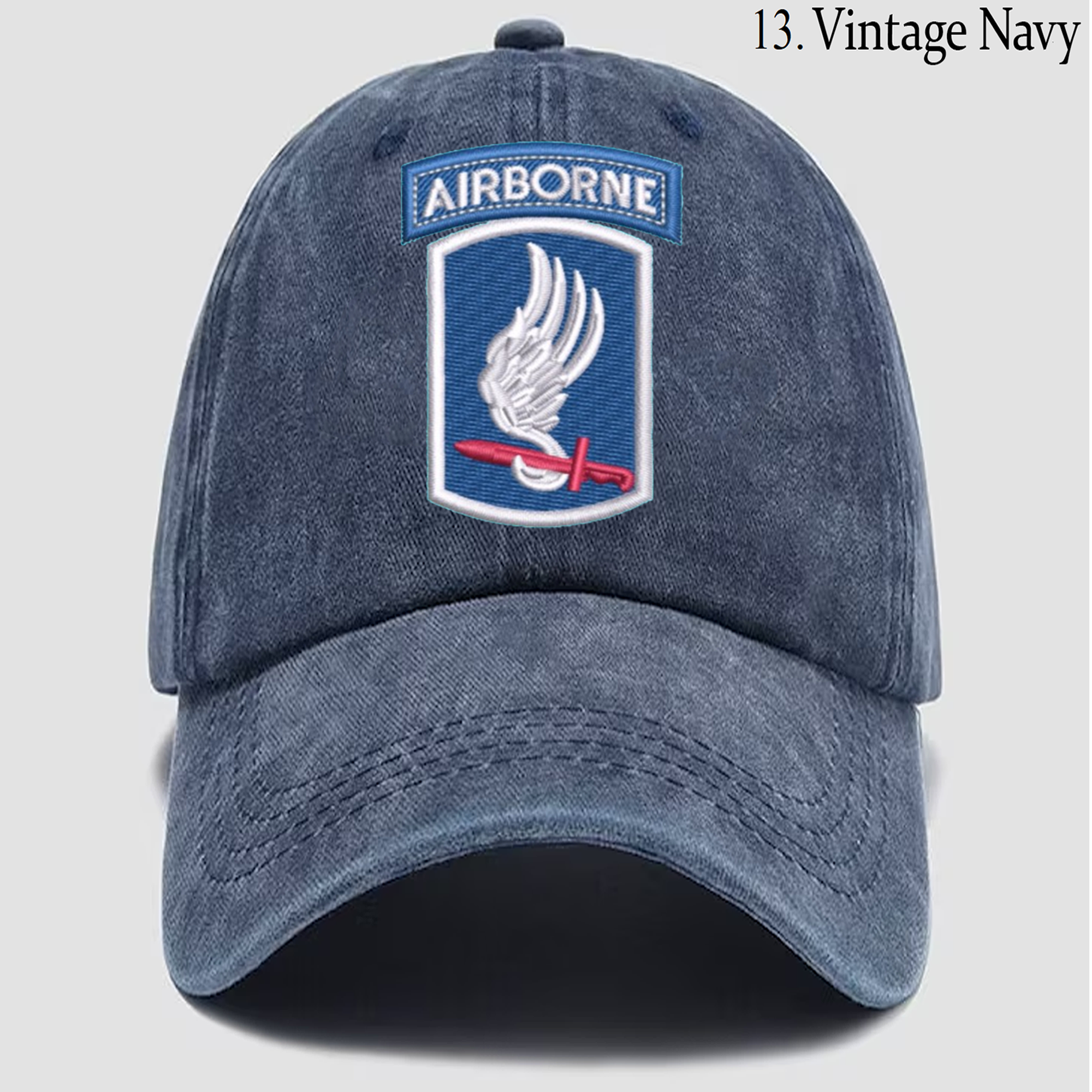 Custom Embroidery Hat 173rd Airborne Brigade Machine, Veteran Cap ...